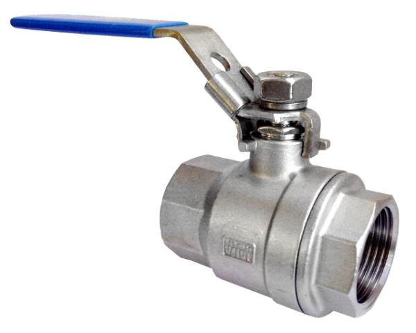 Válvulas de bola - Válvula de bola roscada 2 piezas - 1. INOXVALVE - Cexco