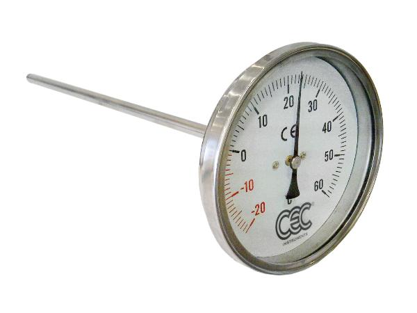 Termómetro bimetálico de esfera - Termómetro bimetálico de esfera - 2 ...